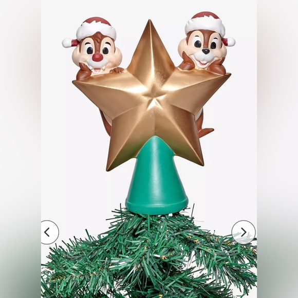 Disney | Holiday | Exclusive Disney Chip Dale Star Tree Topper ...